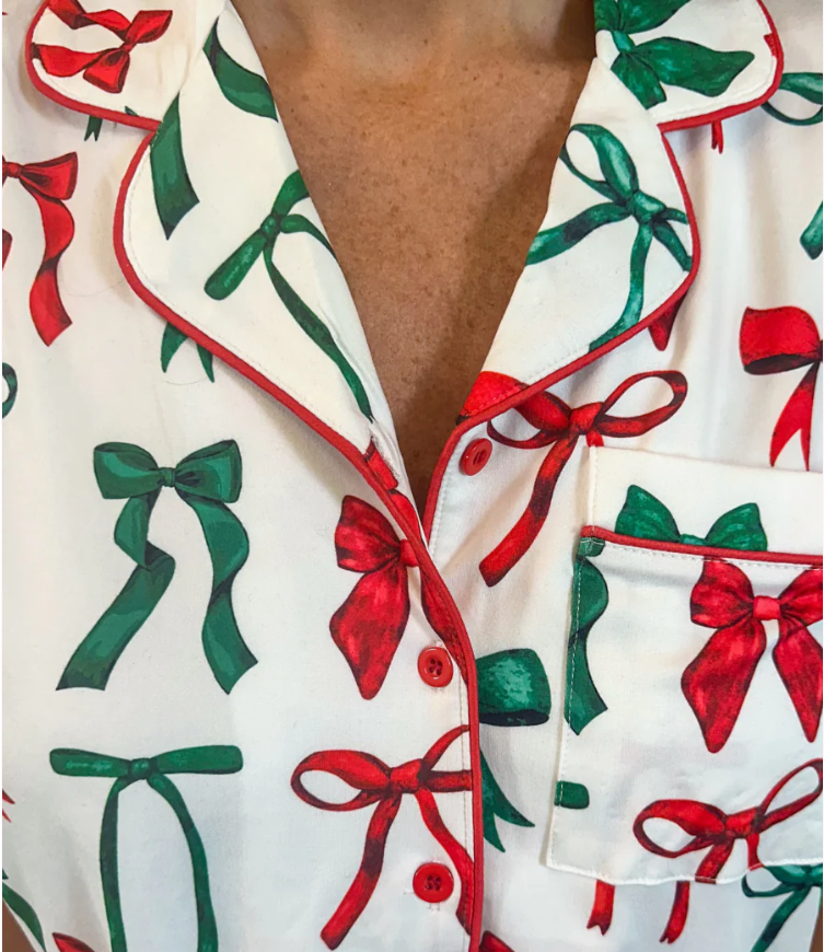 Goodnight Bow PJs – American Honey Boutique & Gift